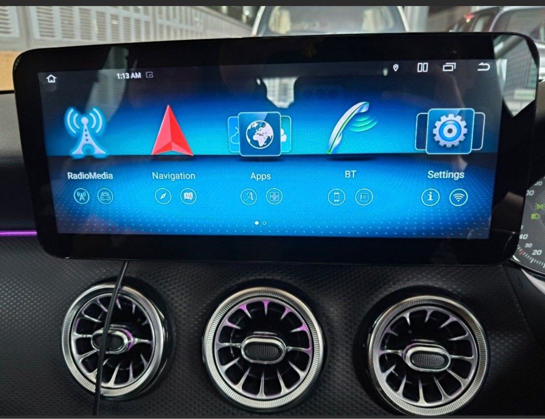 12.3 inch Android player for Mercedes. 8/128gb rom., Car Accessories ...
