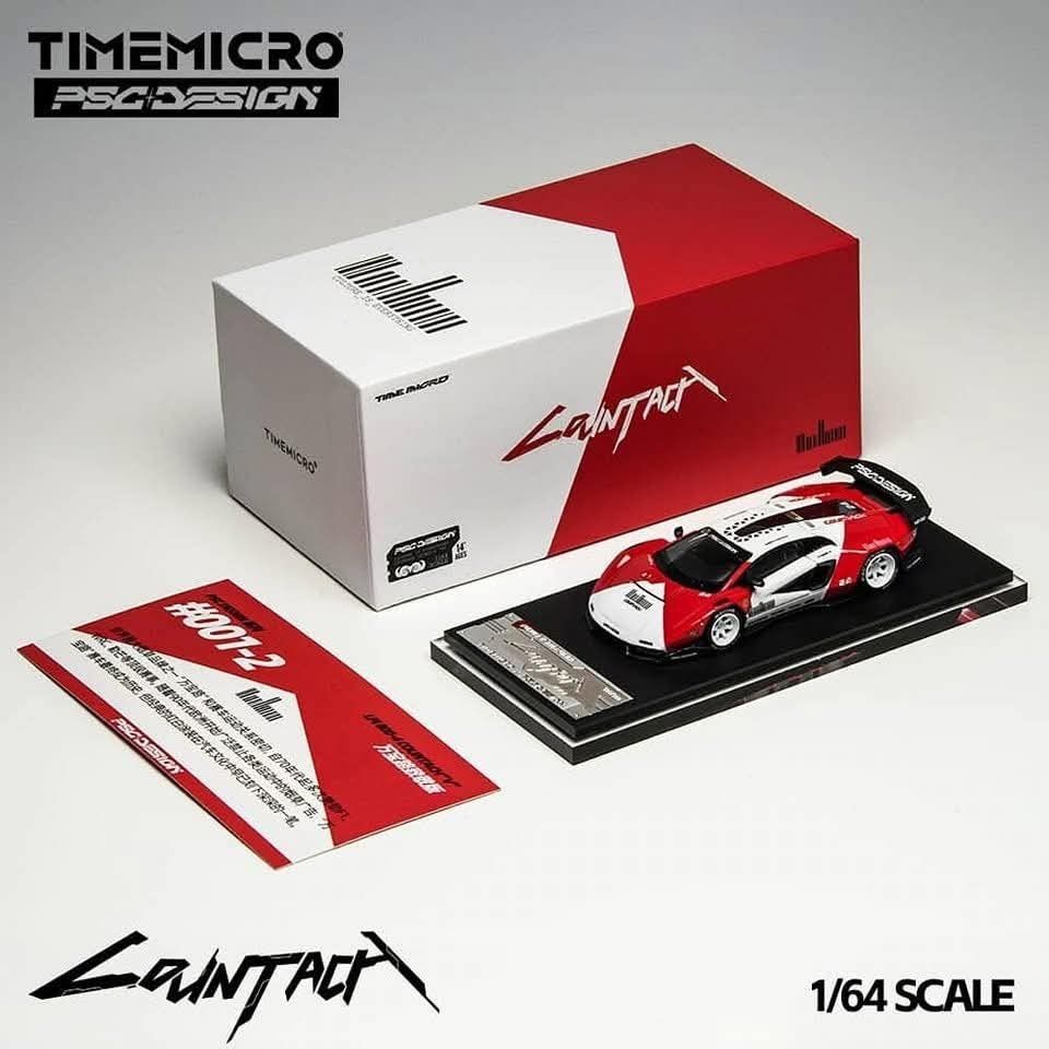 1:64 scale TimeMicro x PSC Design Lamborghini Countach LPI 800-4 "V ...