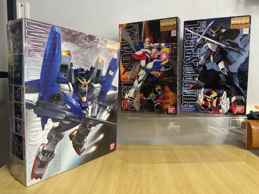 $199 get all you seen! MG Gundam Model Kits - total 3 sets, Hobbies ...