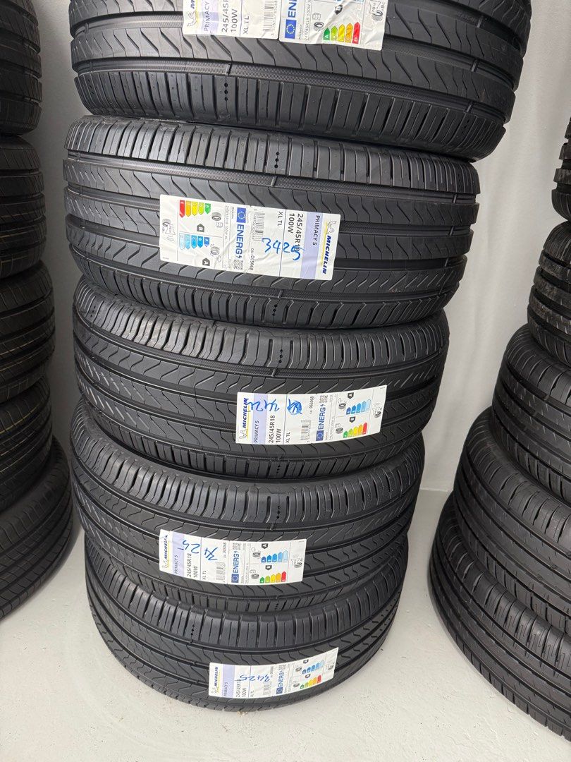 245/45/18 Michelin primacy 5 made in Europe, promotion price, offer ...