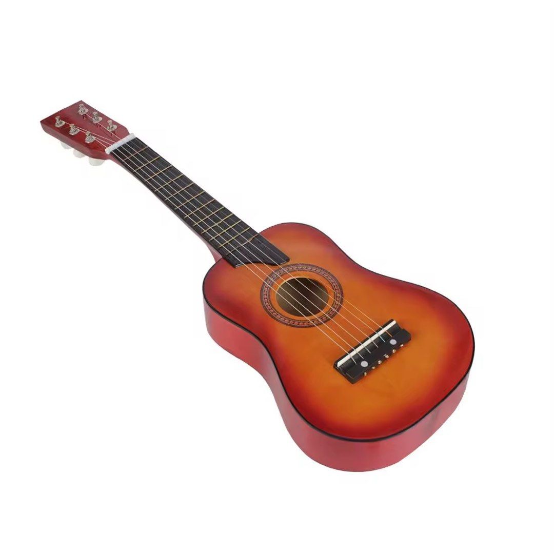 25 Inch Basswood Acoustic Guitar + Bag + Pick + Strings for Children ...
