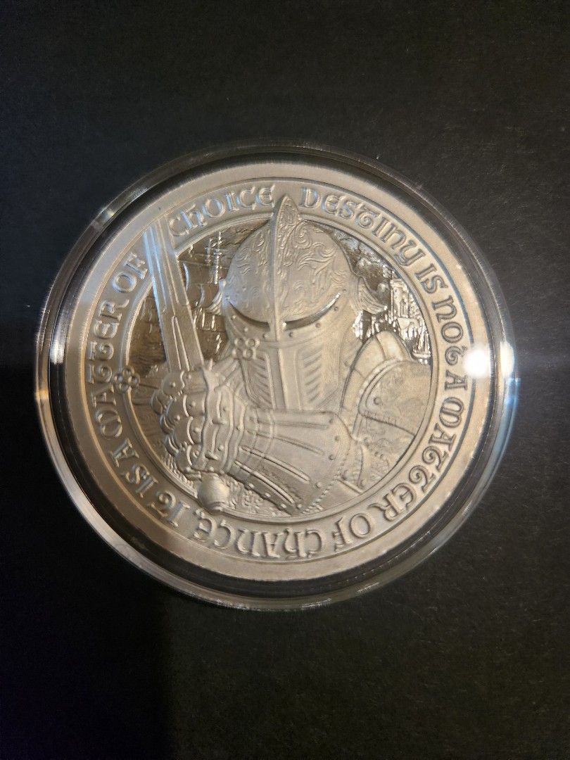 2oz 999 Silver Coin - Destiny Knight, Hobbies & Toys, Memorabilia ...