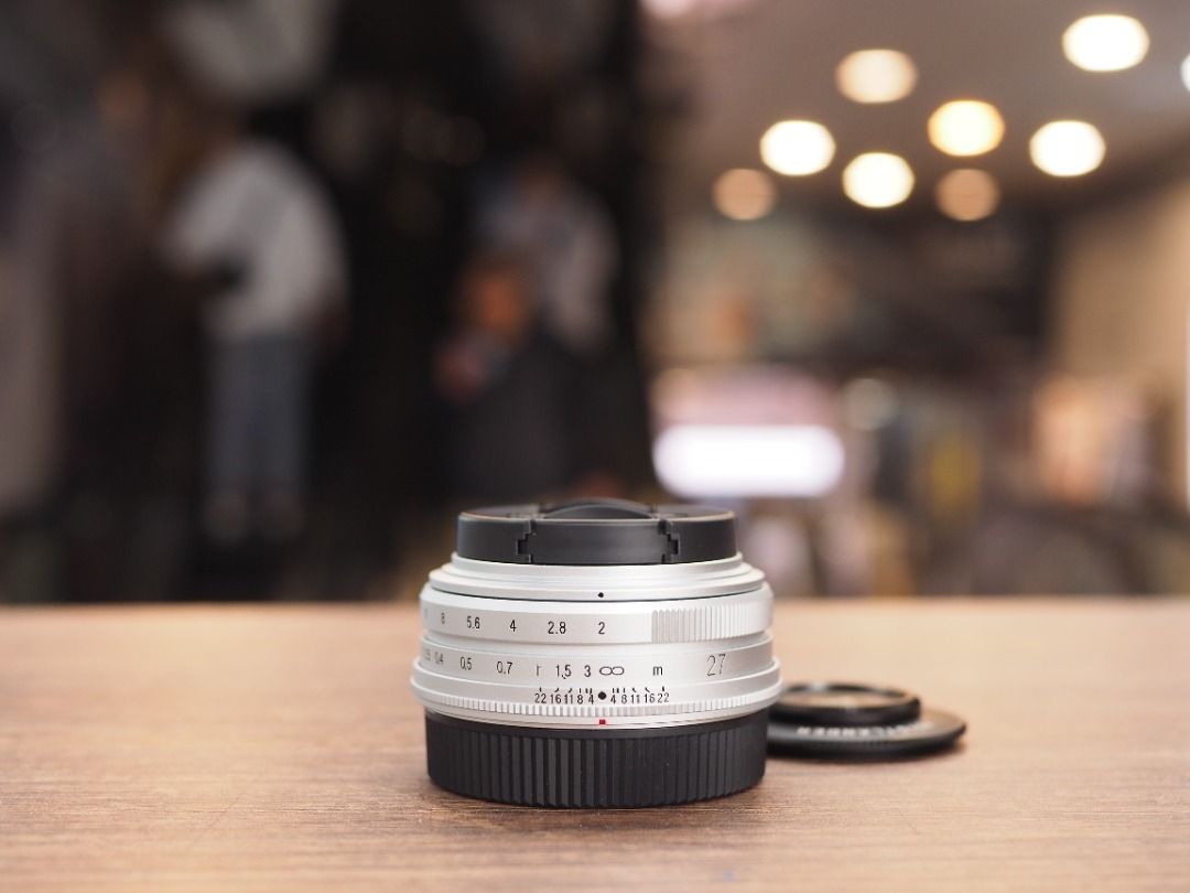 [ 富士用 ] Voigtlander Ultron 27mm F2 for Fujifilm X Mount 完美無暇, 攝影器材, 鏡頭及 ...