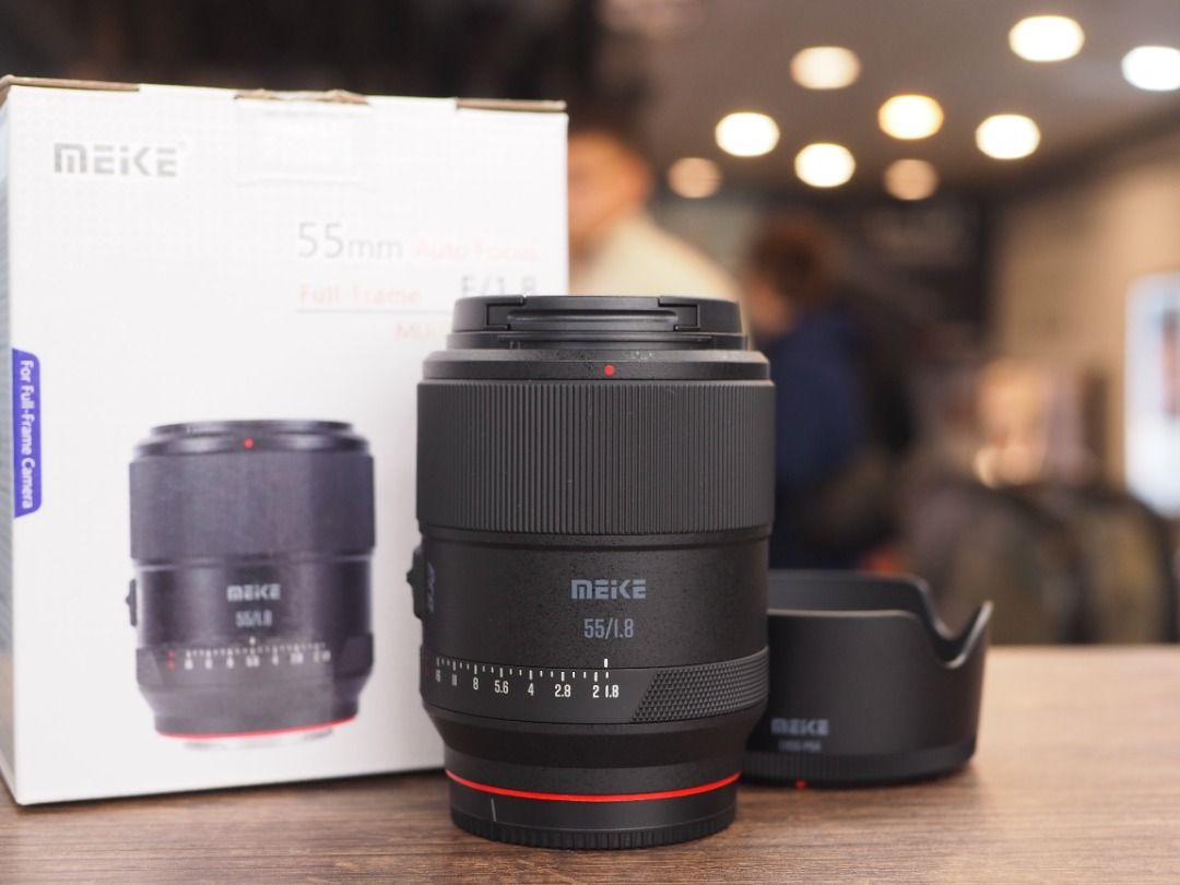 [ SONY用 ] Meike 美科 AF 55mm F1.8 Pro for Sony E-Mount 自動對焦 新手 抵玩, 攝影器材 ...