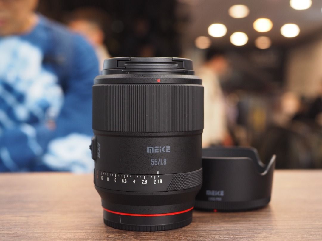 [ SONY用 ] Meike 美科 AF 55mm F1.8 Pro for Sony E-Mount 自動對焦 新手 抵玩, 攝影器材 ...