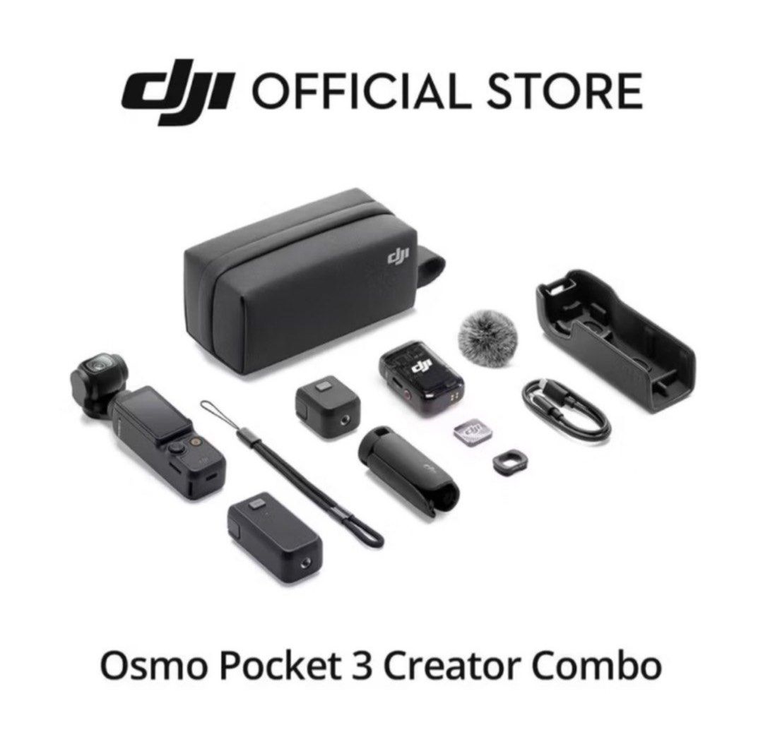 🍃 wts - dji osmo pocket 3 creator combo, Photography, Cameras on Carousell