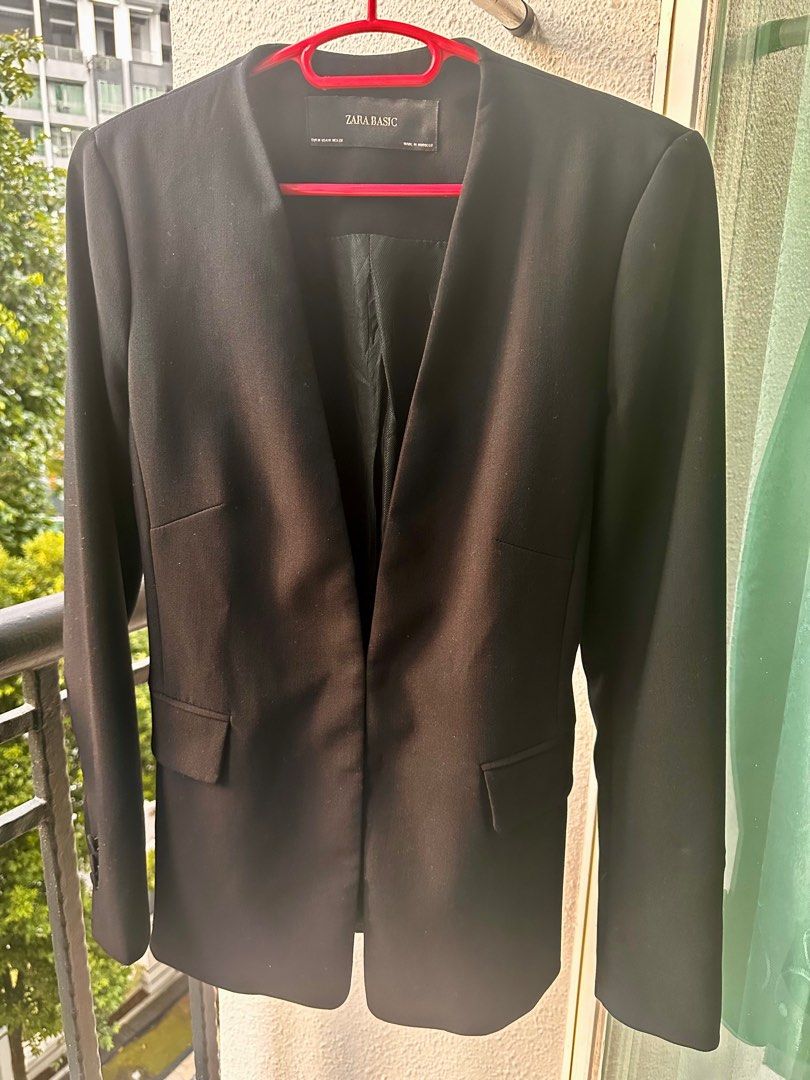 🖤 ZARA Basic Black Blazer - M — $25, Women's Fashion, Coats, Jackets ...