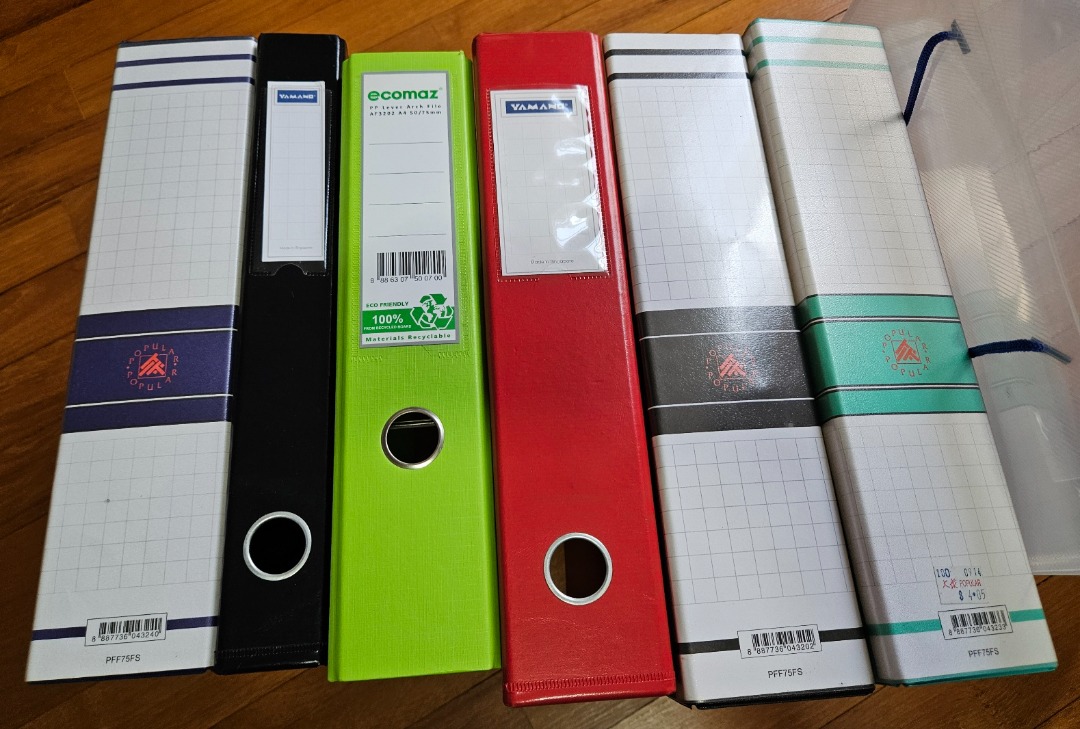 A4 Level Arch Ring Files for school office, Hobbies & Toys, Stationery ...