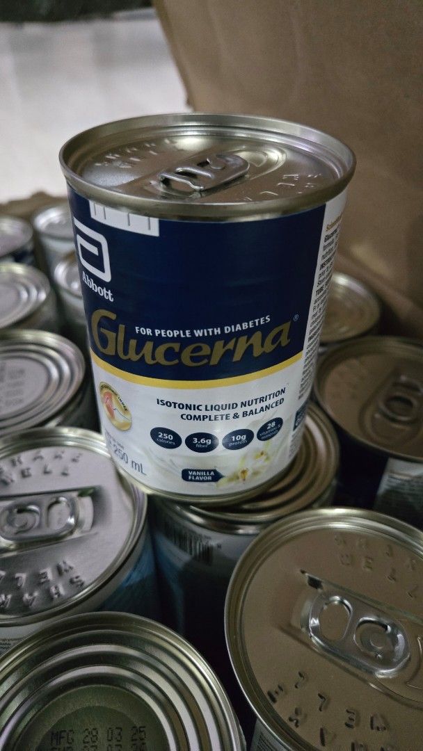 Abbott Glucerna Vanilla 250ml - Diabetes Management, Health & Nutrition ...