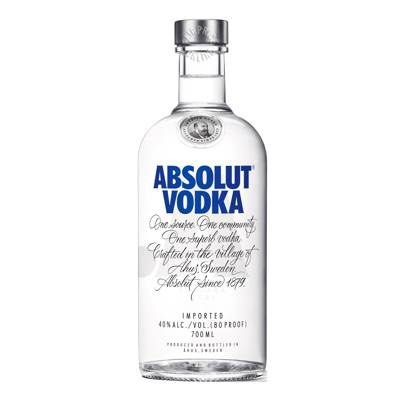 Absolut Vodka - Blue (Original) 700ml, Food & Drinks, Alcoholic ...