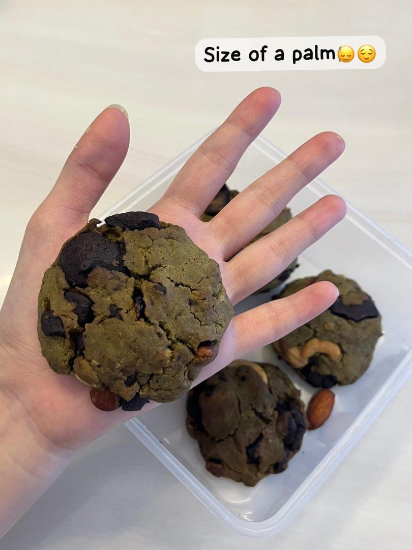 Addictive matcha dark choc cookies🤤, Food & Drinks, Homemade Bakes on ...