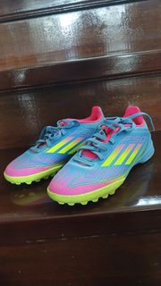 Adidas F50 League TF J Football Shoes, Babies & Kids, Babies & Kids ...