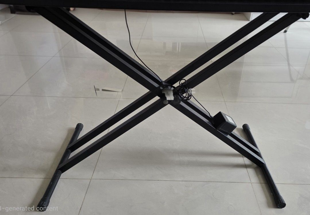 Adjustable Keyboard Stand - Black, Hobbies & Toys, Music & Media, Music ...