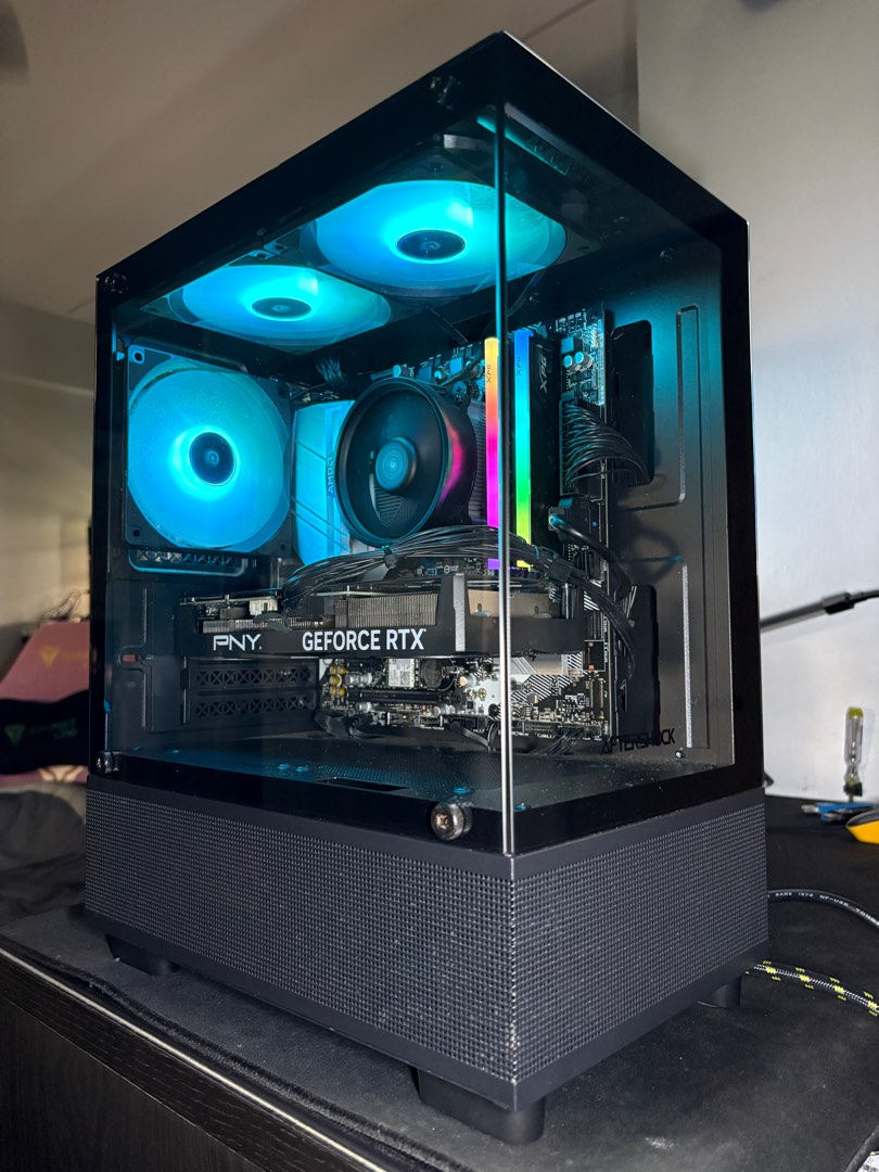 AFTERSHOCK Custom Built Gaming PC Desktop Computer CPU RYZEN 5 ...