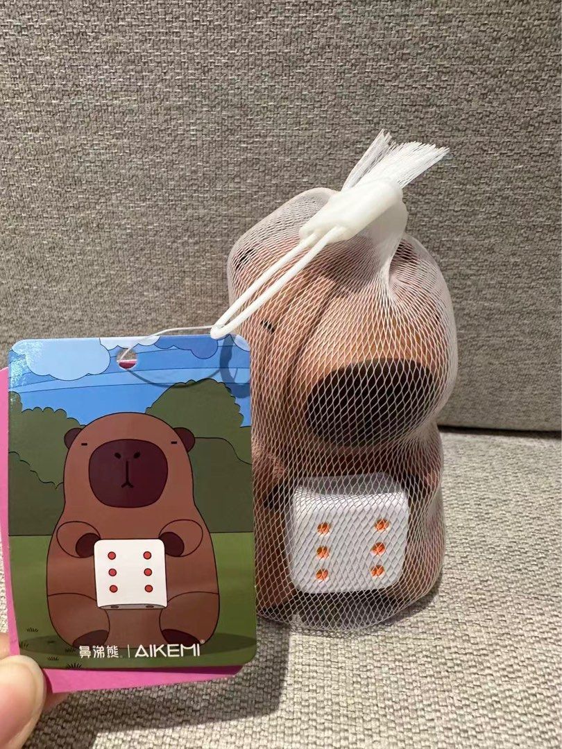 AIKEMI Capybara Dice Set, Hobbies & Toys, Toys & Games on Carousell