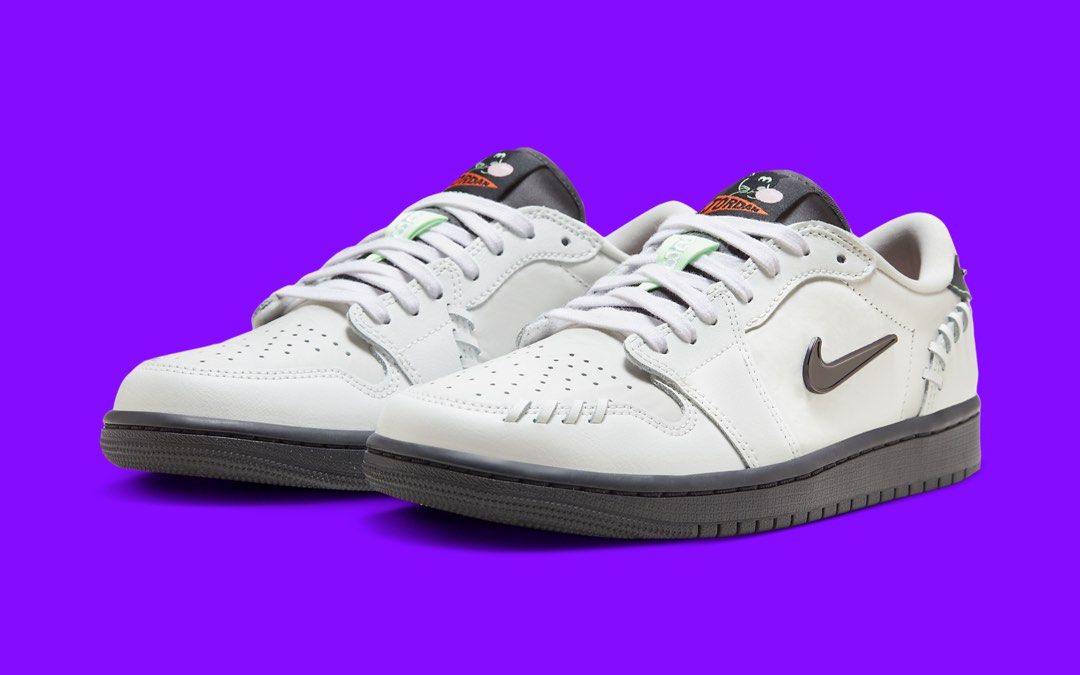 Air Jordan 1 Low OG Method of Make Black Cat- White/Black/Sail, Men's ...