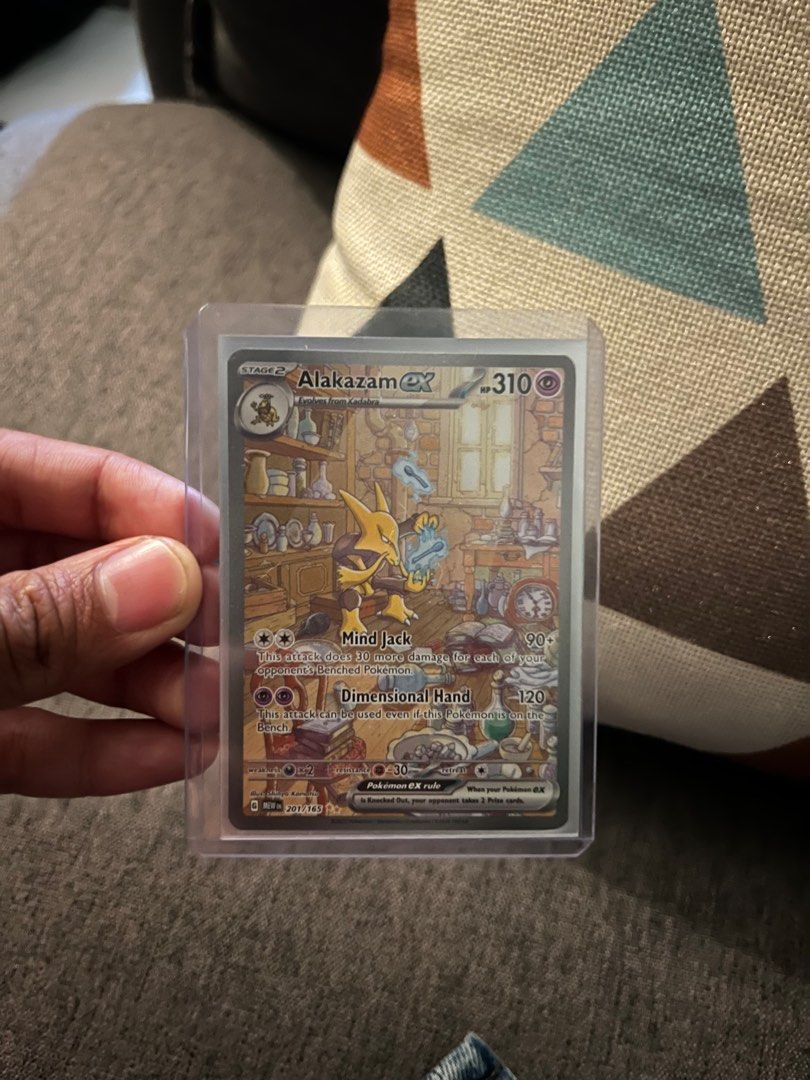 Alakazam ex Pokemon Card, Hobbies & Toys, Toys & Games on Carousell