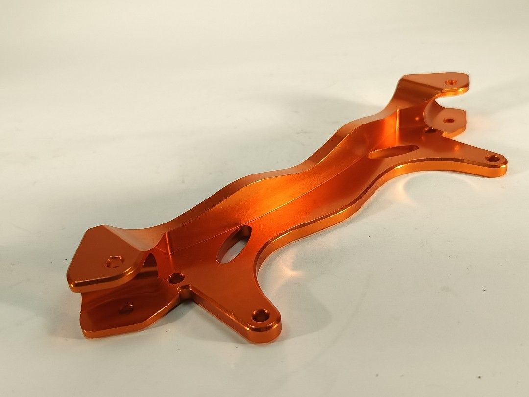 Alloy Rear Shock Tower Support Brace HPI Rovan KM RC Car Baja 5B 5T 1/5 ...