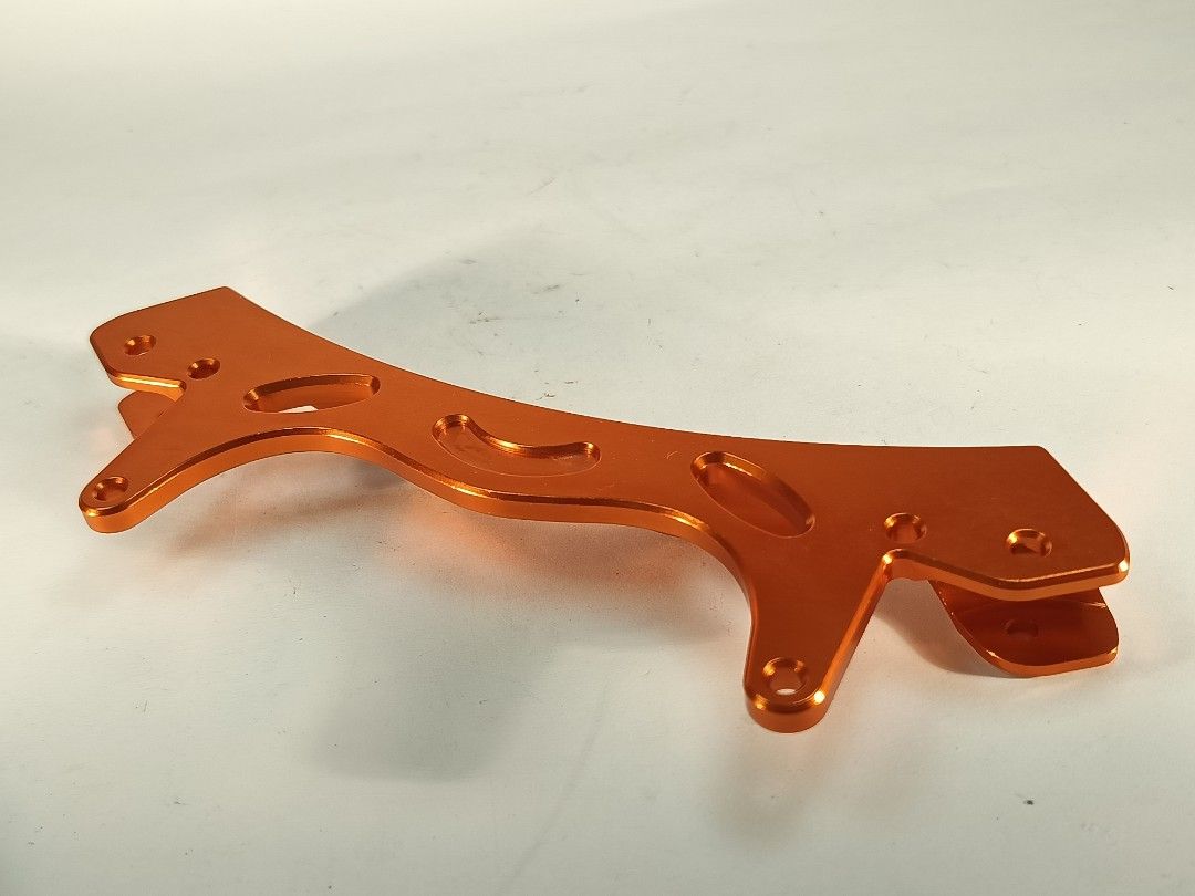 Alloy Rear Shock Tower Support Brace HPI Rovan KM RC Car Baja 5B 5T 1/5 ...