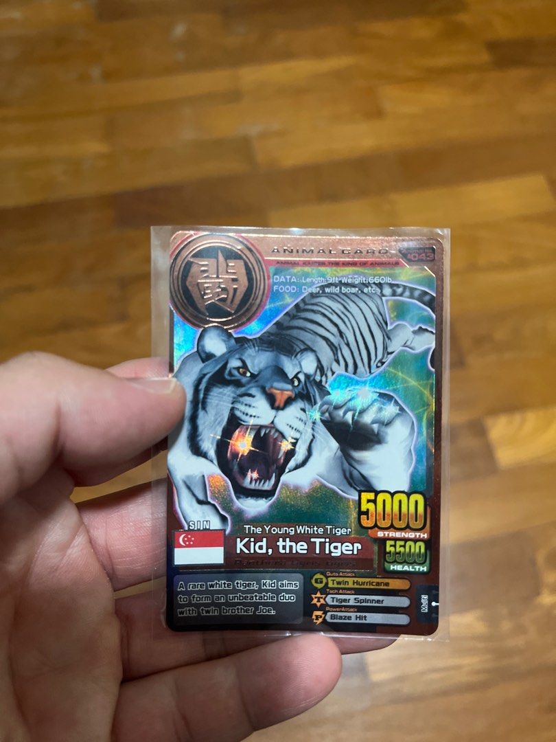 Animal Kaiser Kid, the Tiger Bronze Rare, Hobbies & Toys, Toys & Games ...