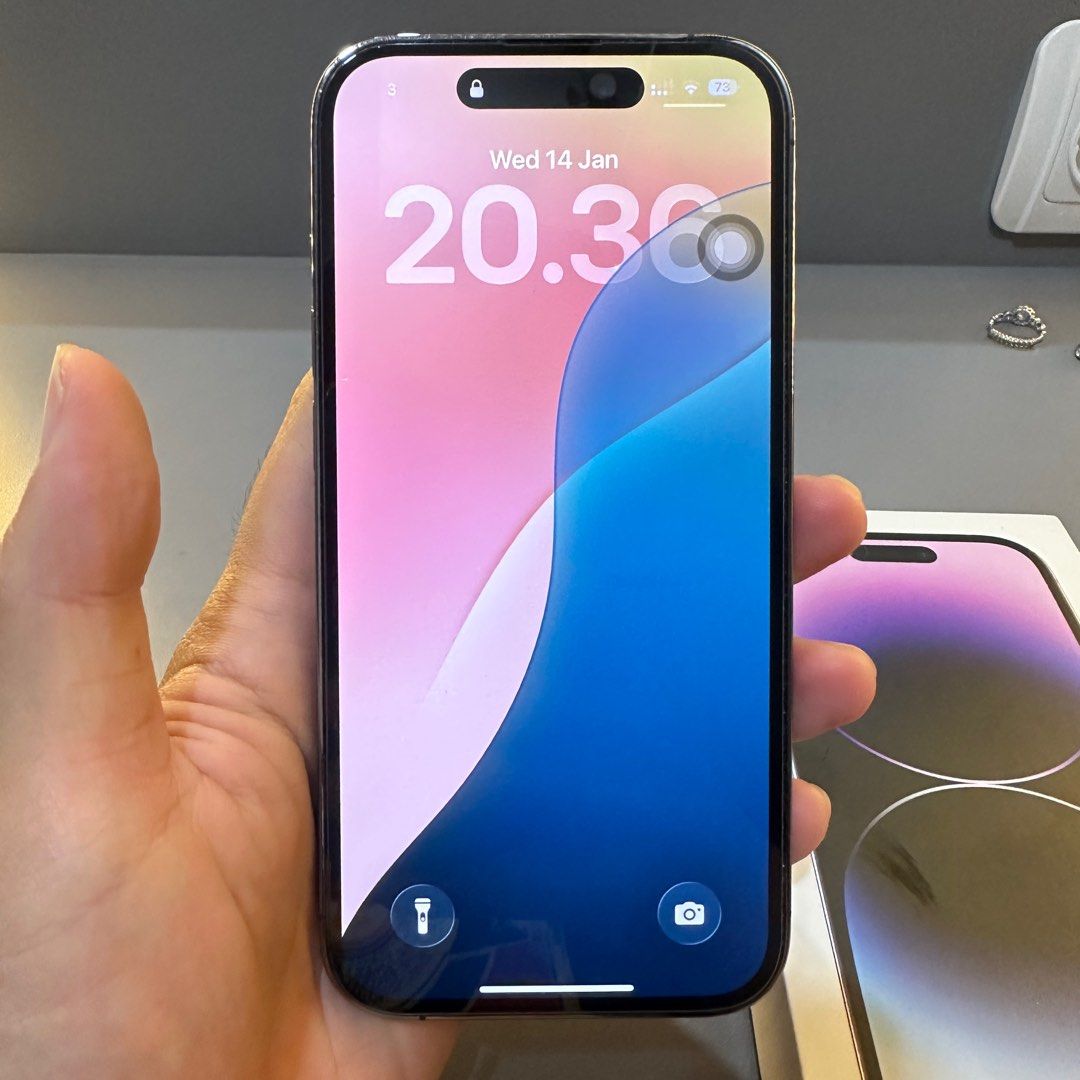 Apple iPhone 14 pro 128GB Deep Purple IBOX, Telepon Seluler & Tablet ...