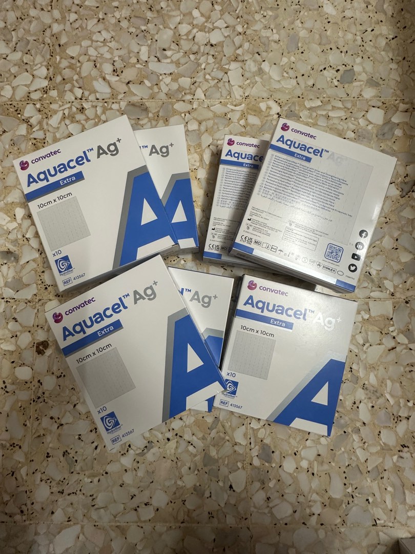 Aquacel Ag+ Dressing, Health & Nutrition, Medical Supplies & Tools on ...