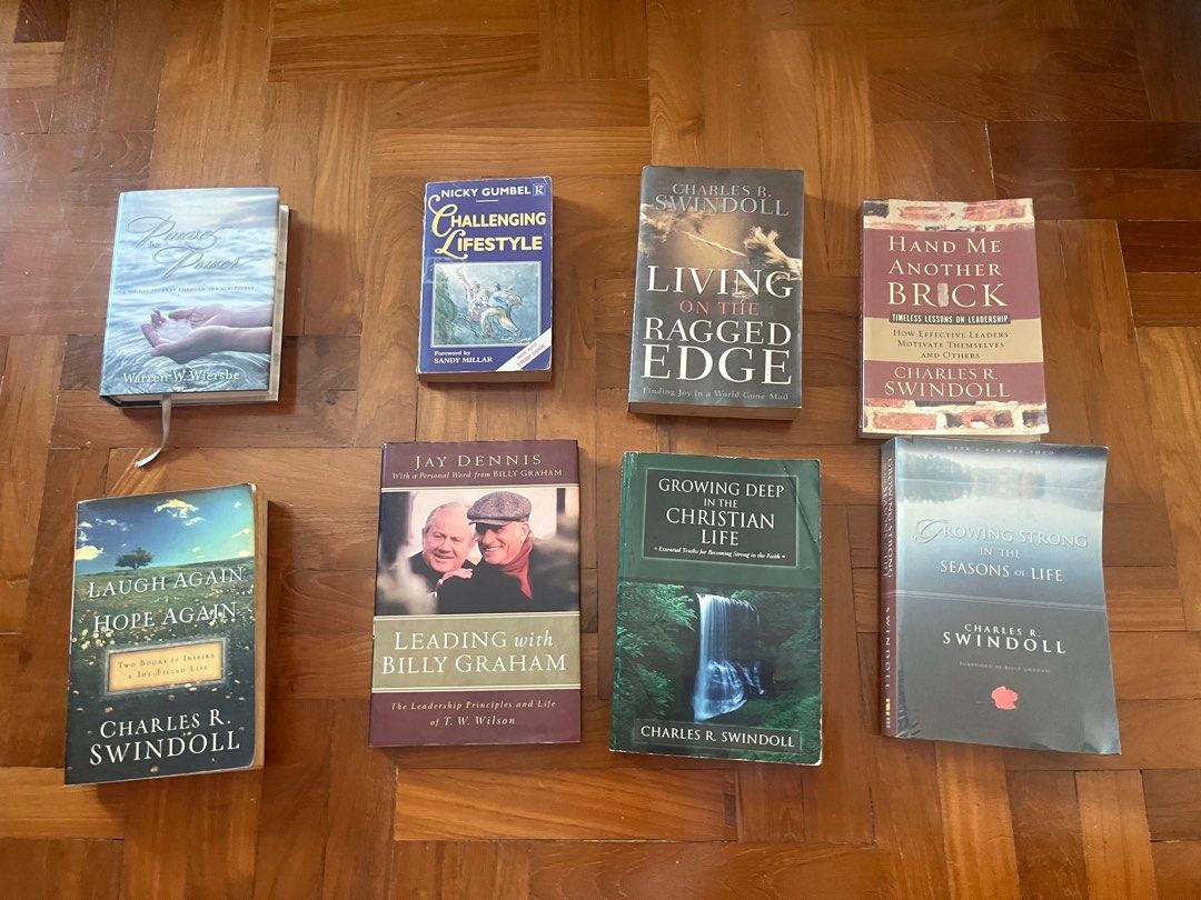 Assorted Christian Books by Charles Swindoll, Nicky Gumbel,etc, Hobbies ...