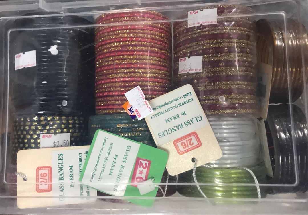 Assorted Indian glass Bangles - Various Colors and Styles in size 2.6 ...