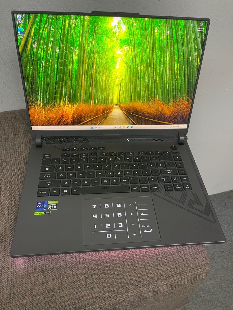 Asus rog strix scar laptop i9 13 gen 32gb ram rtx 4060, Computers ...