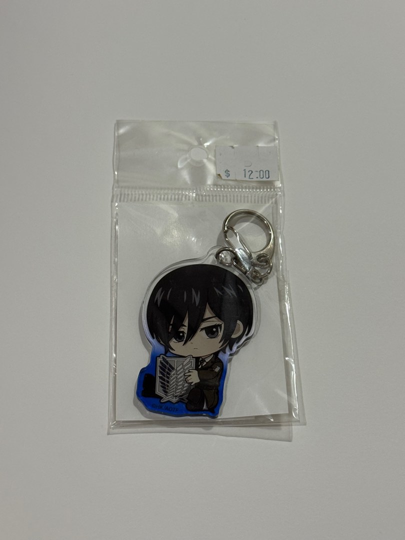 AOT Attack on Titan Mikasa Acrylic Keychain, Hobbies & Toys, Toys ...