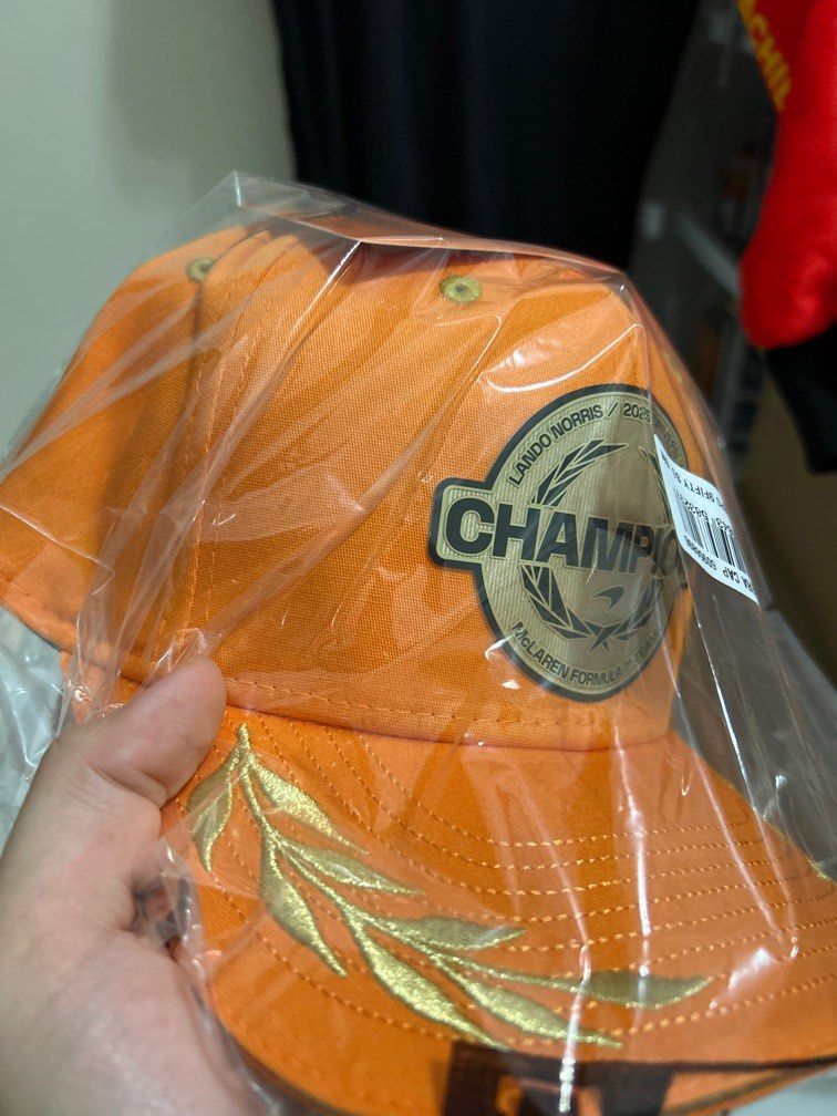 Authentic Lando Norris F1 Mclaren World Champion Cap, Men's Fashion ...