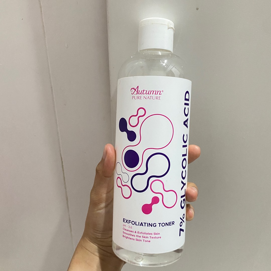 Autumn 7% Glycolic Acid Exfoliating Toner (AGET 500ML), Kesehatan ...