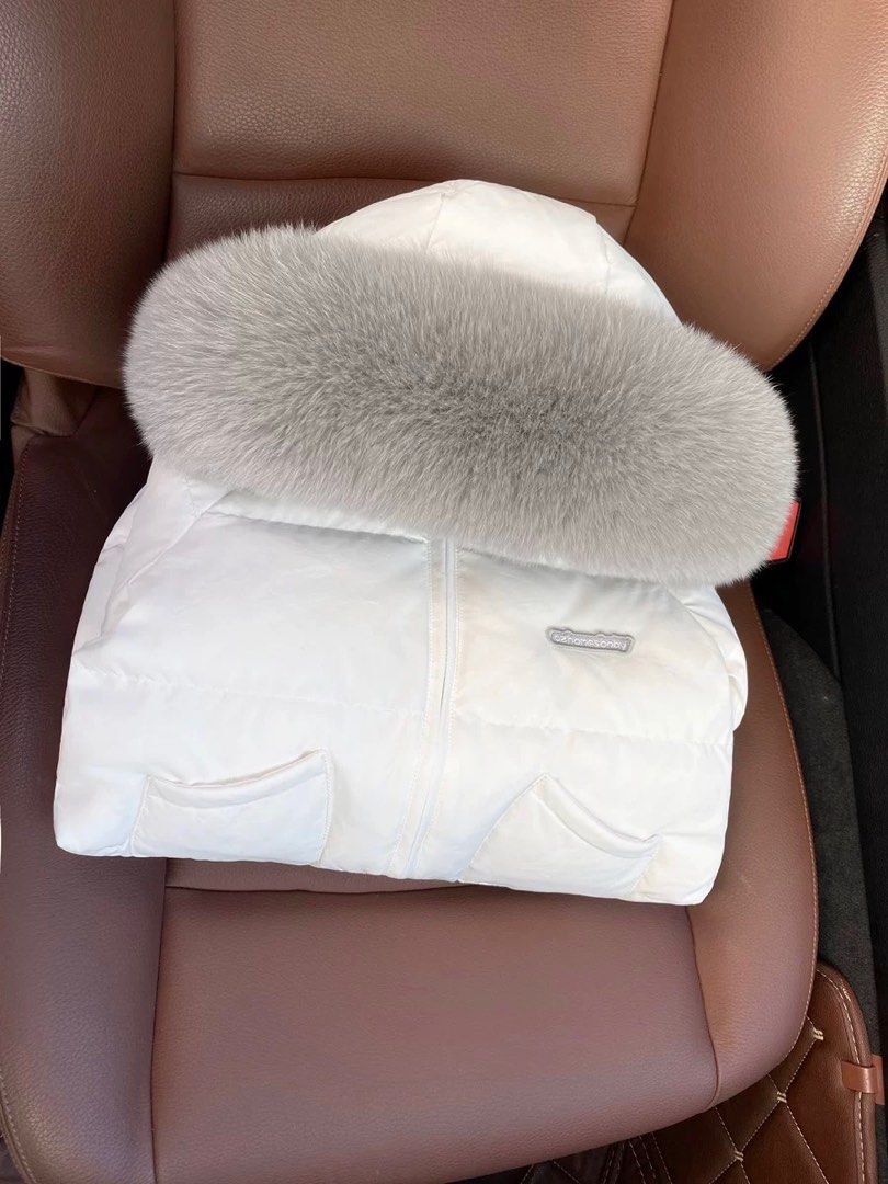 Kid Snowsuit with Fur Hood, Babies & Kids, Babies & Kids Fashion on ...