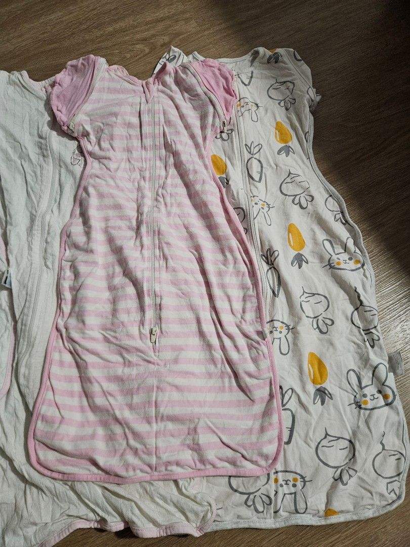 Babygirl Sleep Sacks x 4, Babies & Kids, Babies & Kids Fashion on Carousell