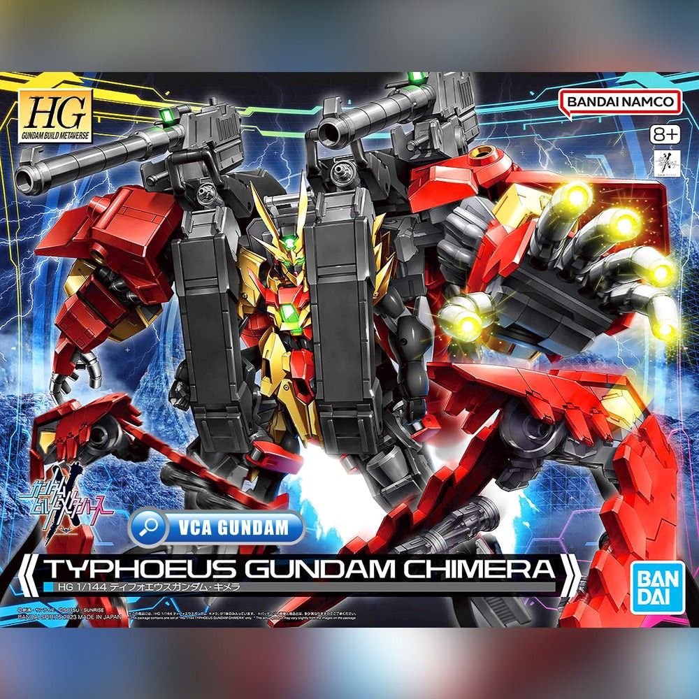 GUNDAM Bandai HG 1/144 Typhoeus Gundam Chimera Model Kit, Hobbies ...