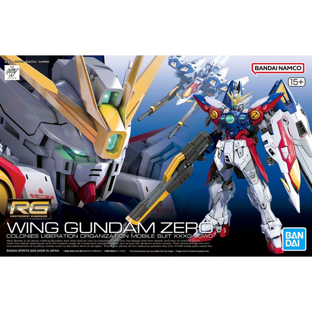Bandai RG Wing Gundam Zero Model Kit, Hobbies & Toys, Toys & Games on ...
