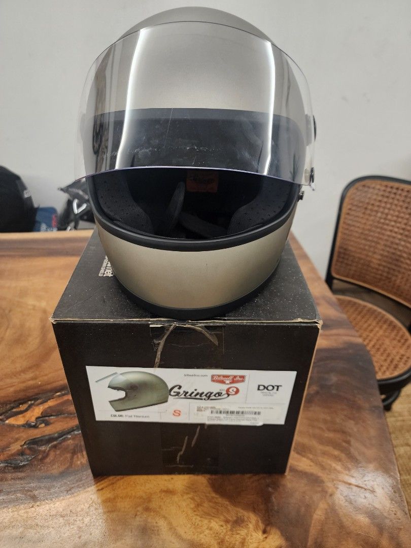 Biltwell Gringo S Motorcycle Helmet - cafe racer . Harley helmet ...