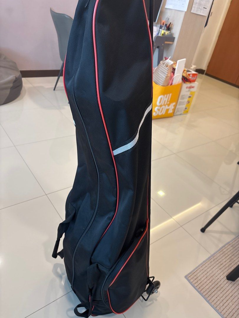 Black Fencing Bag with Wheels, Sports Equipment, Other Sports Equipment ...