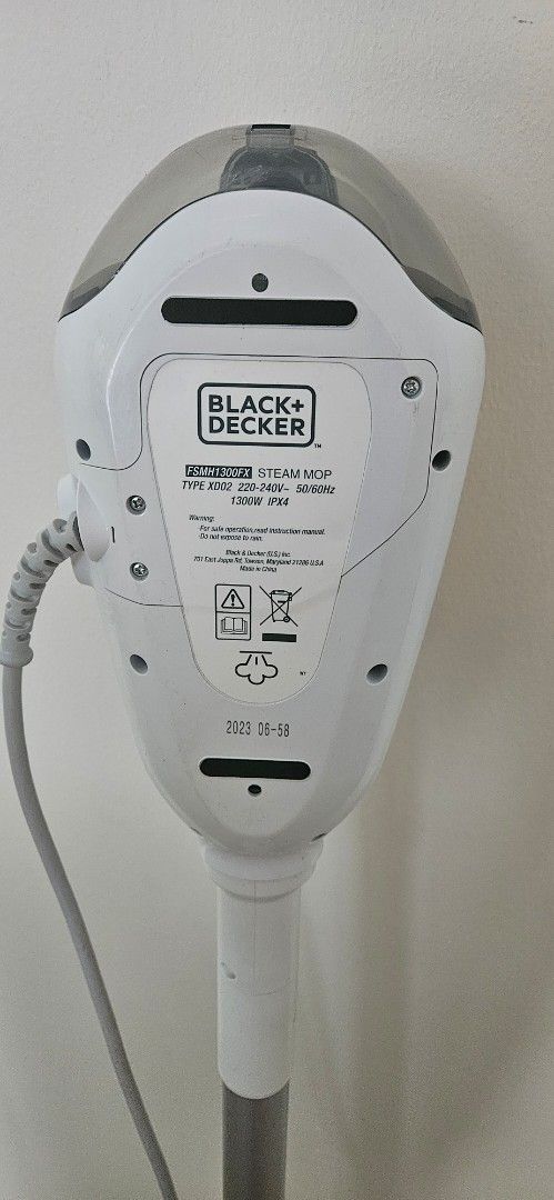 Black+Decker 6-in-1 Steam Mop, TV & Home Appliances, Vacuum Cleaner ...