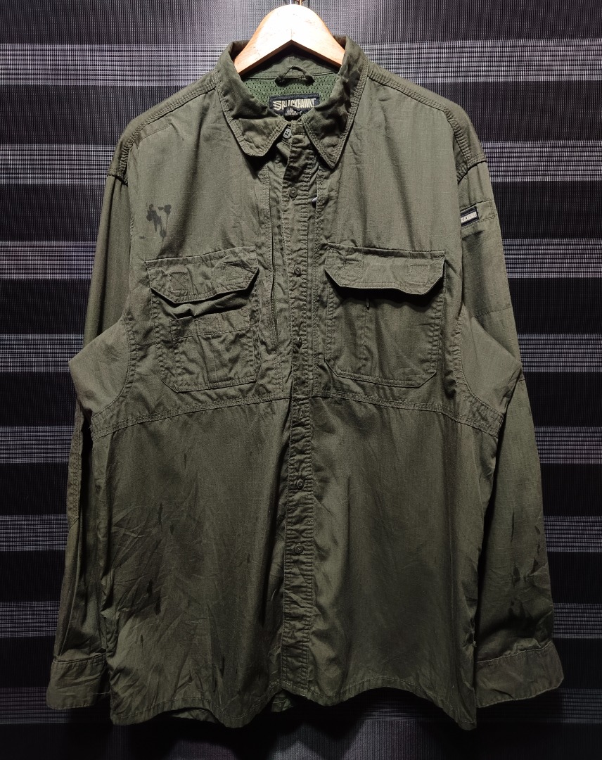 Blackhawk Tactical Long Sleeve Shirt – XL (Oversized Fit) | Workwear ...