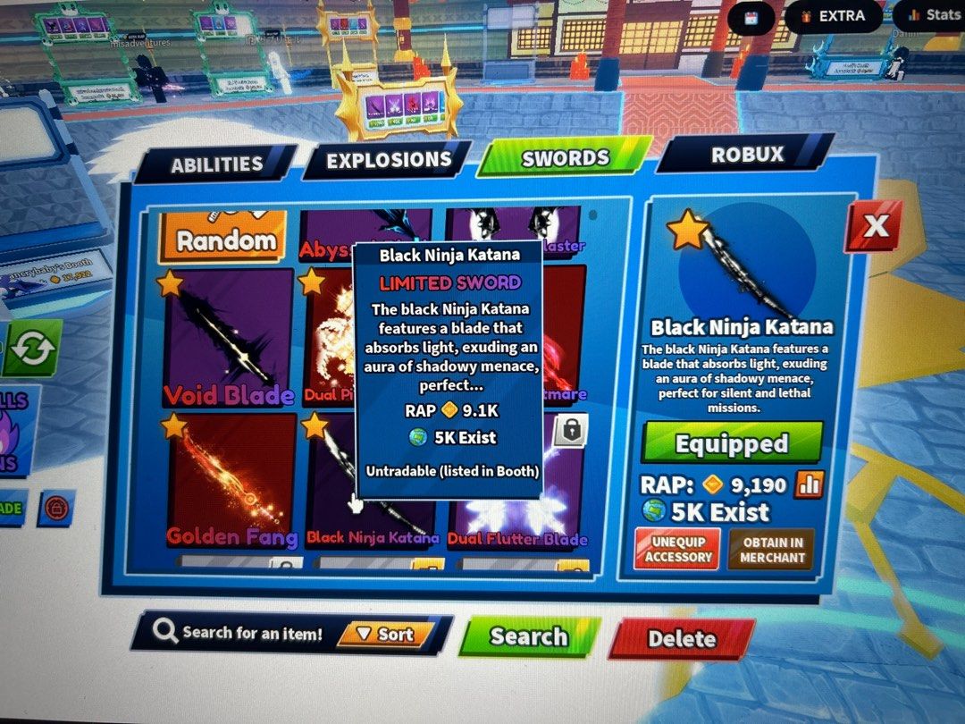 Blade ball, Video Gaming, Gaming Accessories, In-Game Products on Carousell