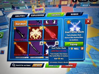 Roblox Blade Ball Lumen Petal Sword, Video Gaming, Video Games, Others ...