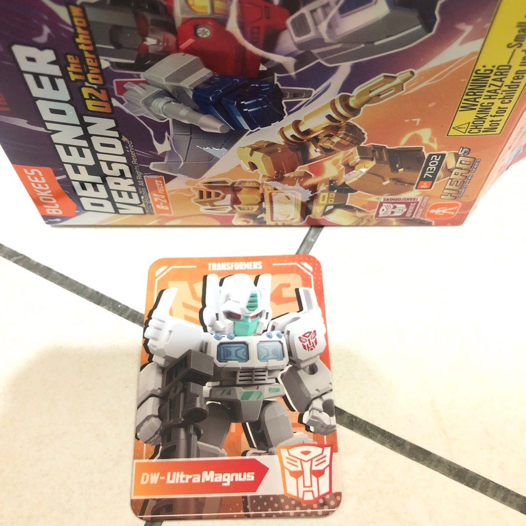 Blokees Transformers Defender 2 Ultra Magnus, Hobbies & Toys, Toys ...