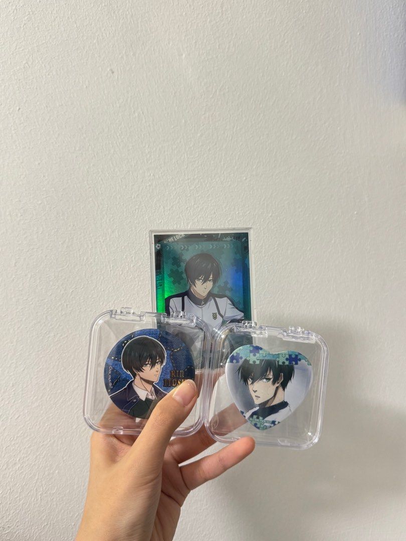 bluelock rin itoshi photocard & badges, Hobbies & Toys, Memorabilia ...