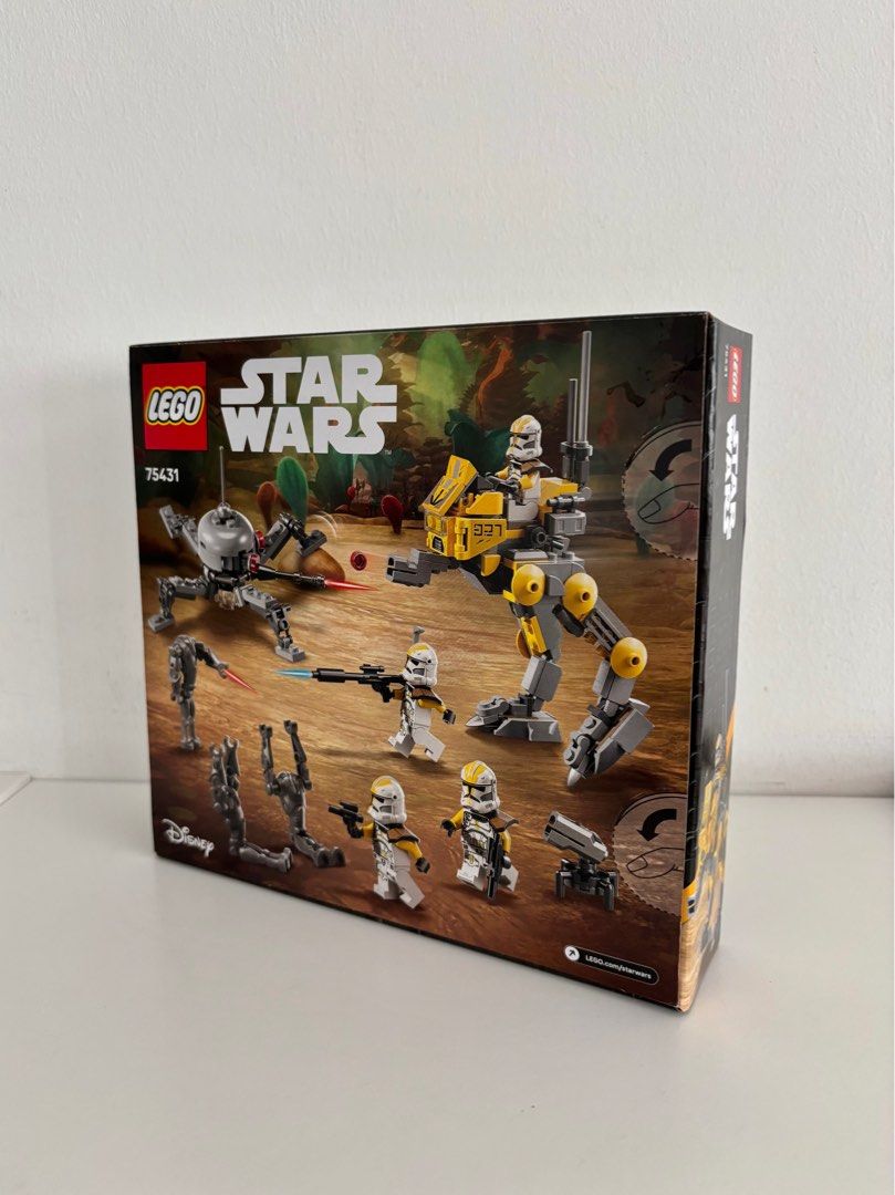 BNIB LEGO Star Wars - 327th Star Corps Clone Troopers Battle Pack 75431 ...
