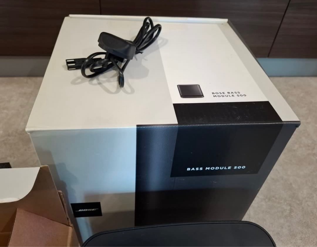 Bose Bass Module 500 - Black, Audio, Soundbars, Speakers & Amplifiers ...