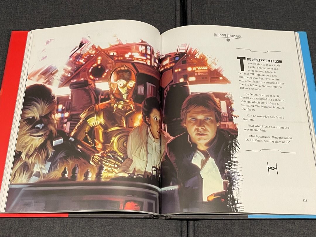 Both For $25! STAR WARS TRILOGY HARD-COVER BOOK + POSTER/COLOURING BOOK ...