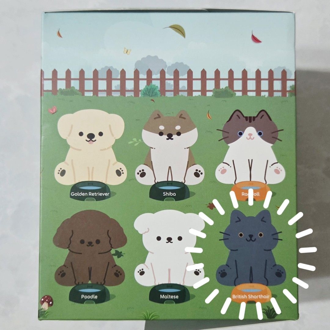 [British Shorthair] Grab Pet Dog Cat Stuffed Plush Soft Toy Blind Box ...