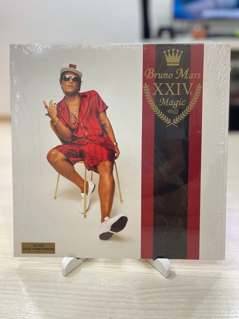 Bruno Mars - 24K Magic Vinyl Record, Hobbies & Toys, Music & Media ...