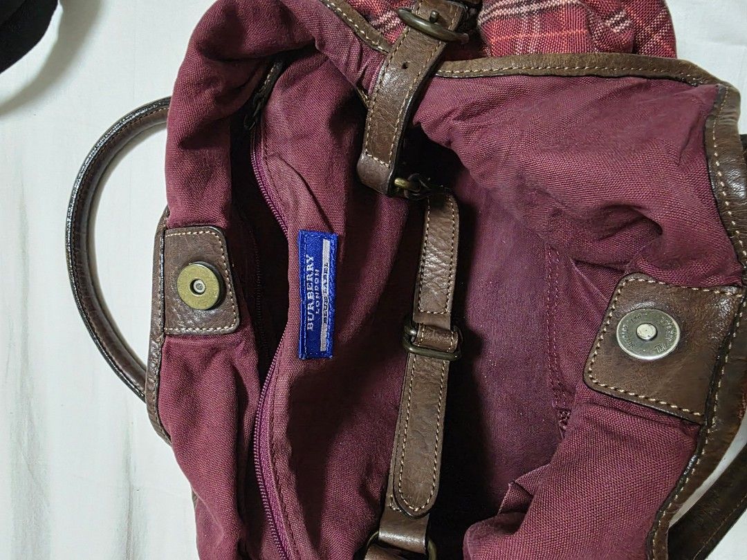 Burberry Blue Label Handbag x 2 bags, Luxury, Bags & Wallets on Carousell